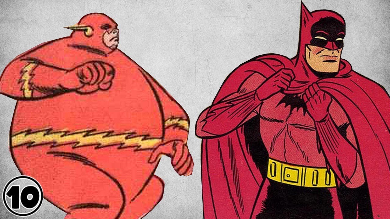 Top 10 Weirdest DC Silver Age Moments - YouTube