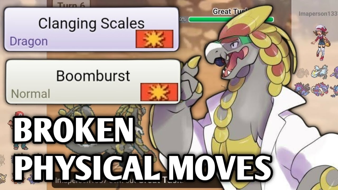 "PHYSICAL" BOOMBURST AND CLANGING SCALES KOMMO-O IS BUSTED IN CATEGORY ...