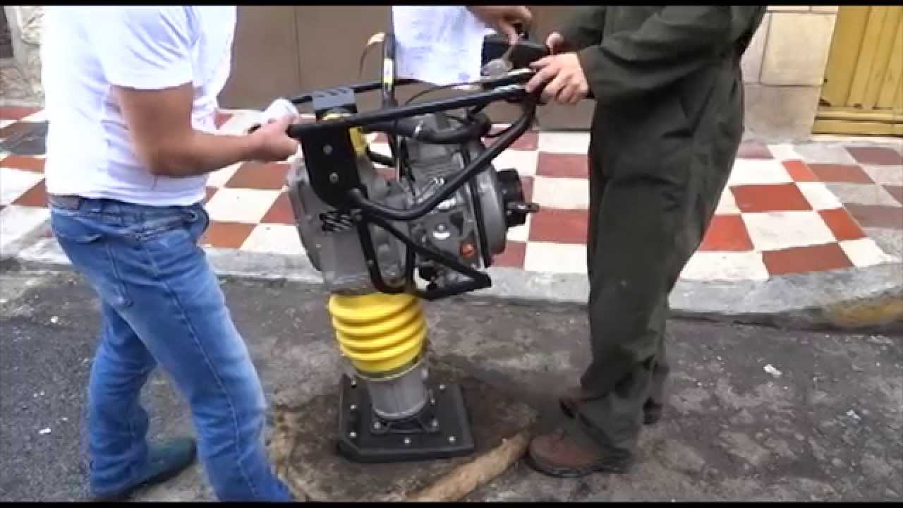 Instrucciones operación Apisonador - Canguro - YouTube