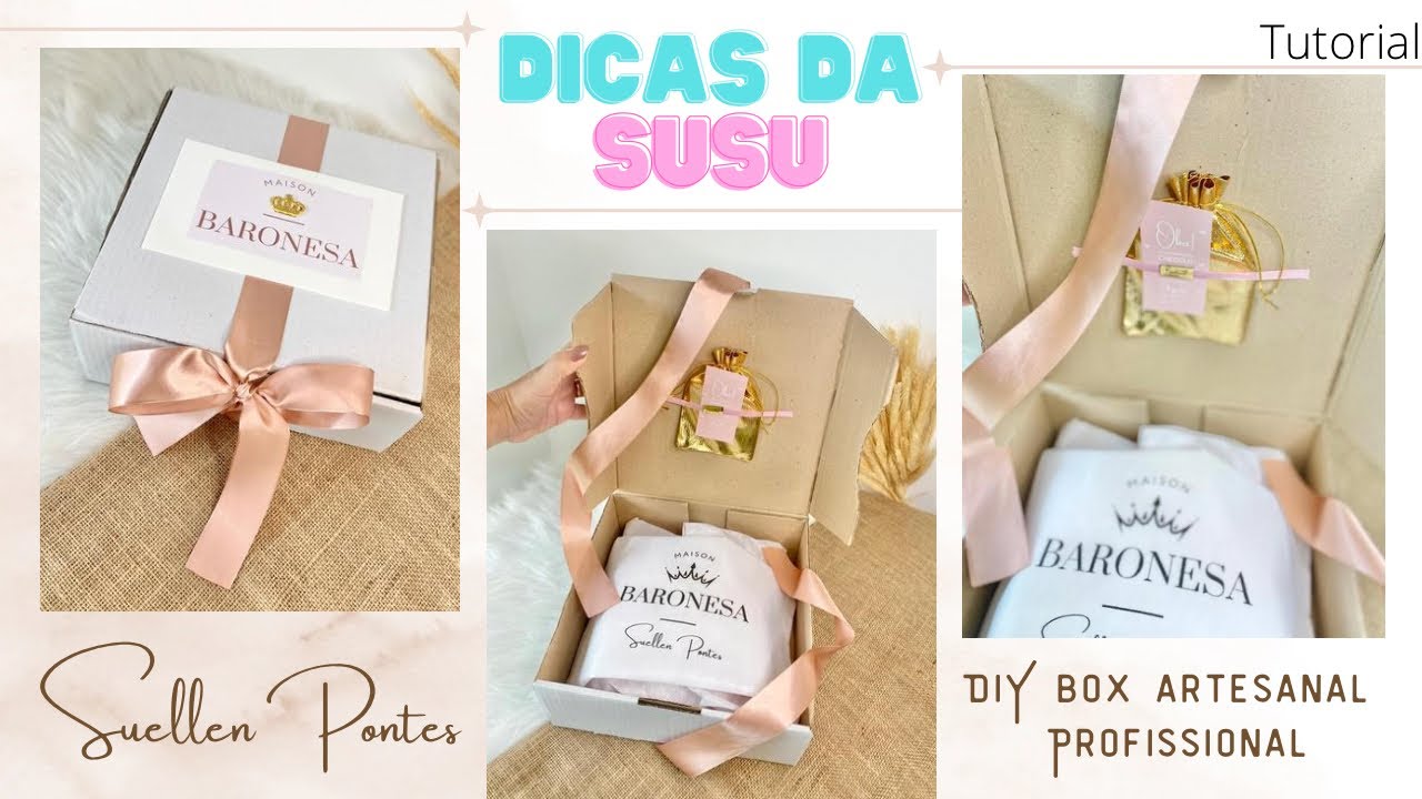 INACREDITÁVEL o tutorial dessa Caixa Box Perfeita - Como Agregar Valor ...