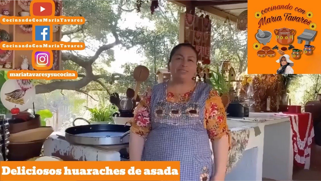 Deliciosos huaraches de asada 😋|| Cocinando Con Maria Tavares - YouTube