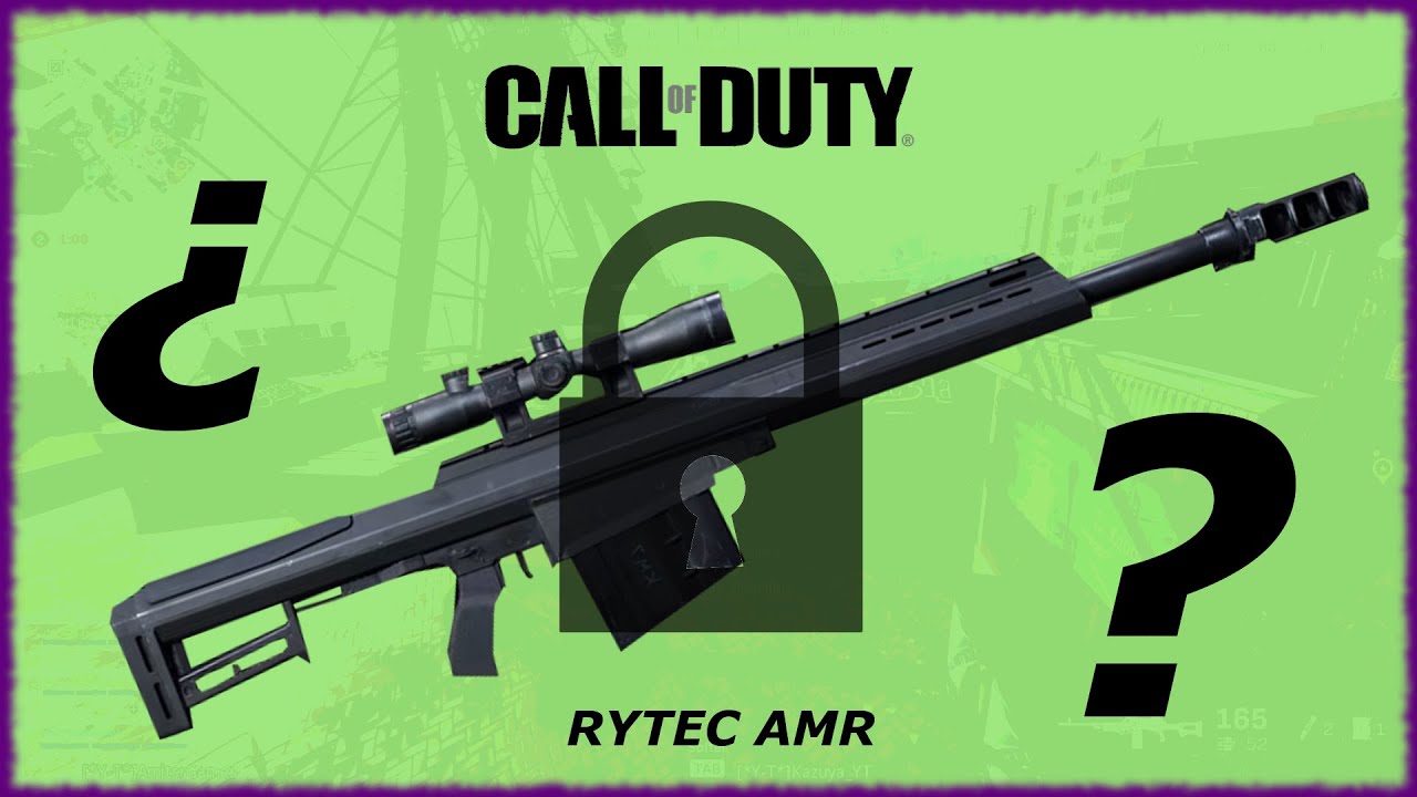 Como DESBLOQUEAR el NUEVO francotirador RYTEC AMR (sniper) en Call Of ...
