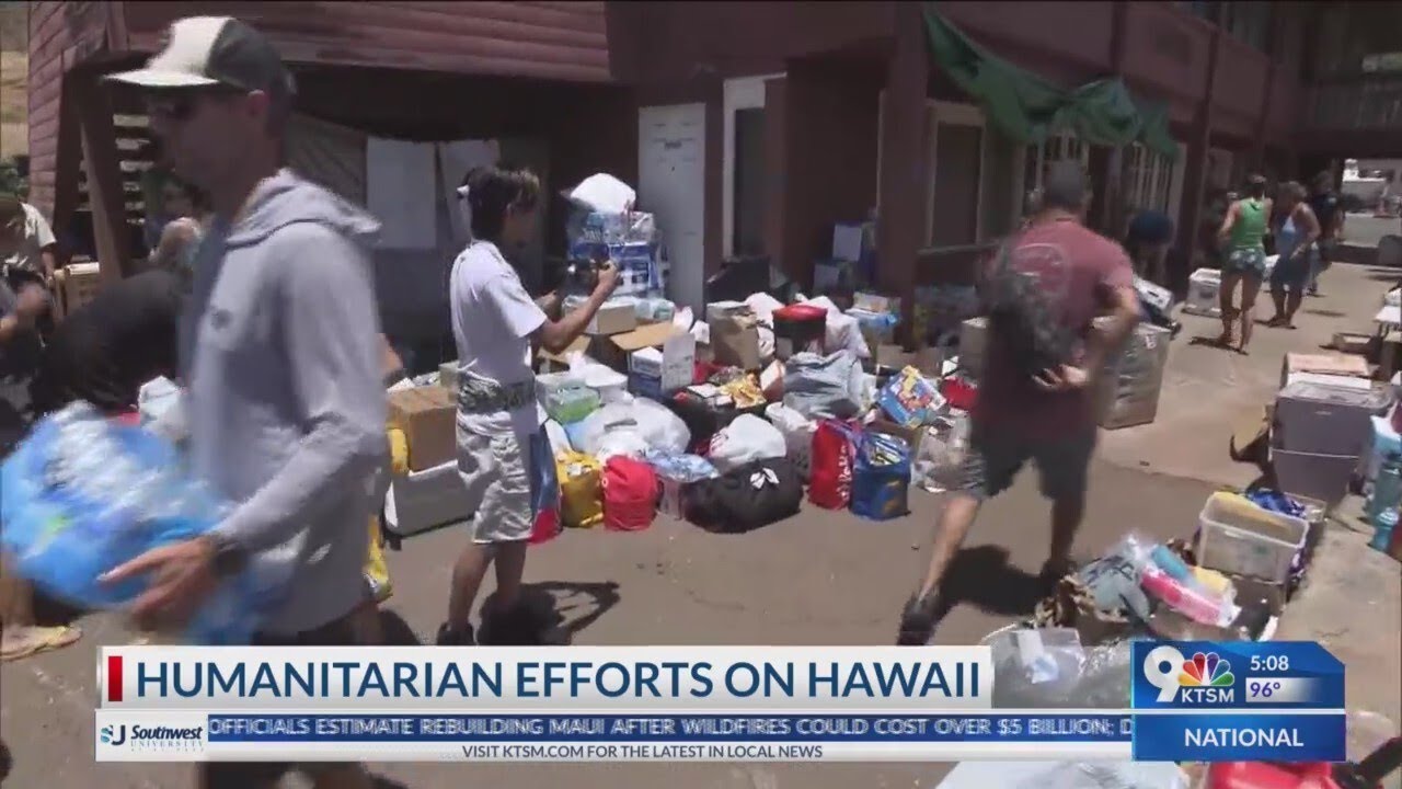 Hawaii relief efforts - Visit KTSM.com to help Hawaii - YouTube