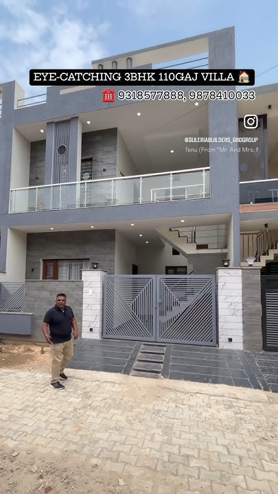 🔥 Eye-Catching 3BHK 110Gaj Kothi For Sale @95Lacs ,Near Chandigarh 9318577888 #shorts - YouTube