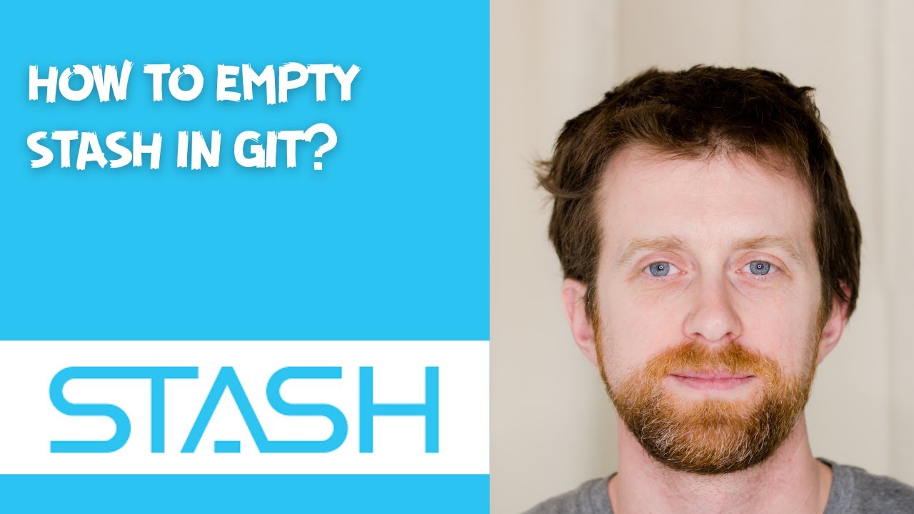 how to empty stash in git - YouTube