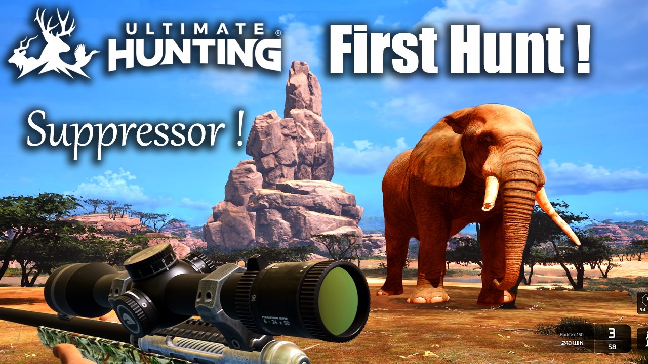 Ultimate Hunting - First Hunt - 30 mins Raw Gameplay - YouTube