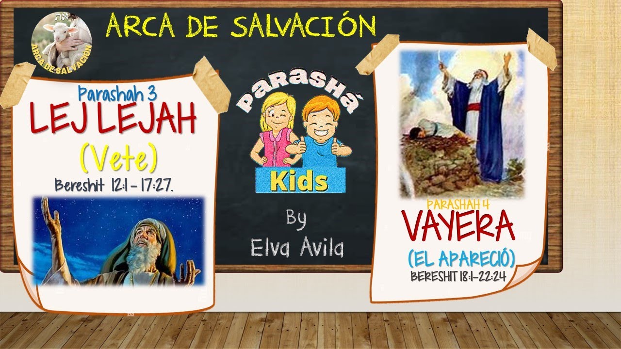 LEJ LEJAH #3 y VAYERA #4 "Parasha Kids" By Elva Avila - YouTube