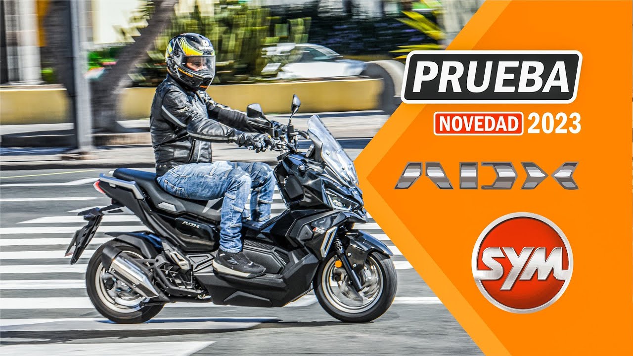 Prueba SYM ADX125, un SUV endiabladamente urbano - YouTube