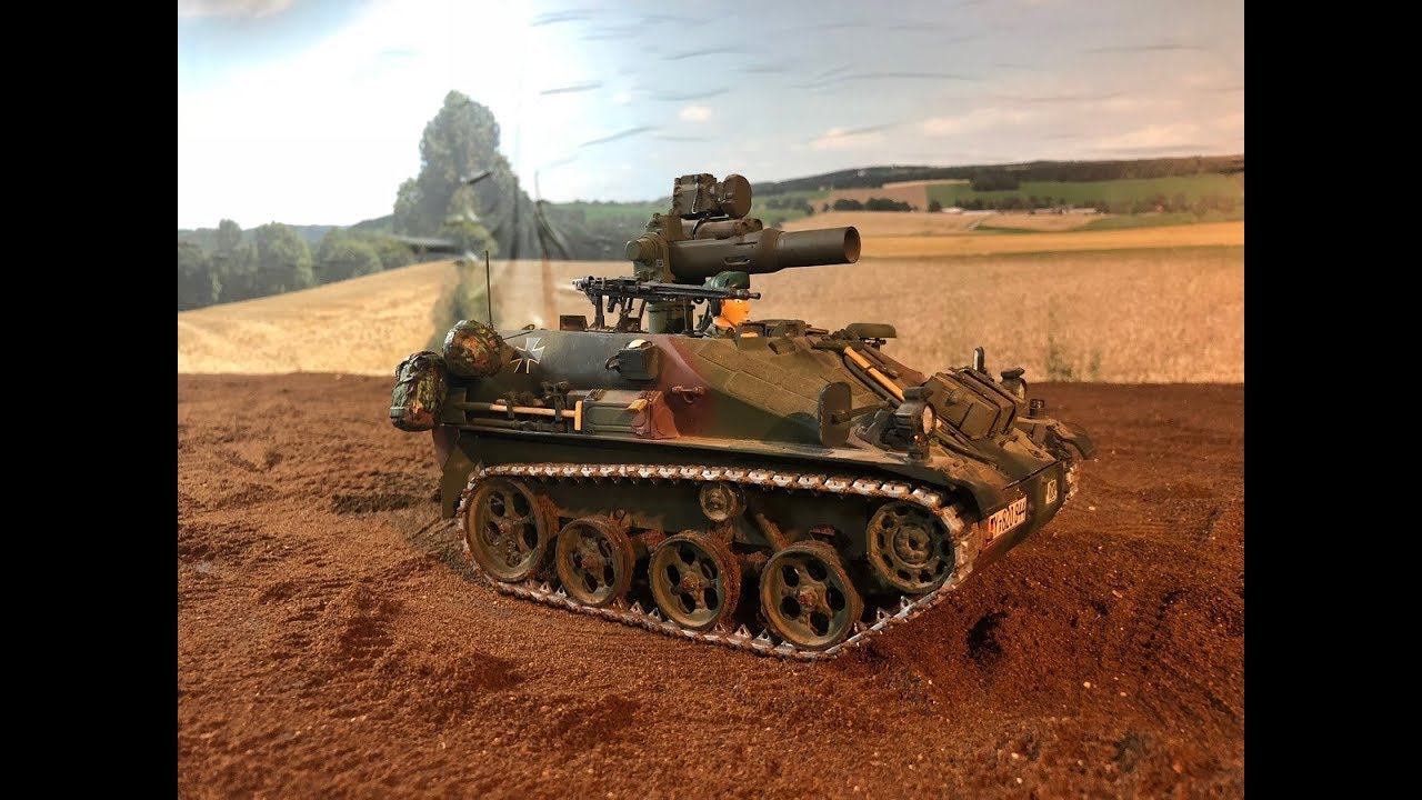 German Wiesel TOW Tank Bundeswehr in 1/16 Remote Control - no Takom # ...