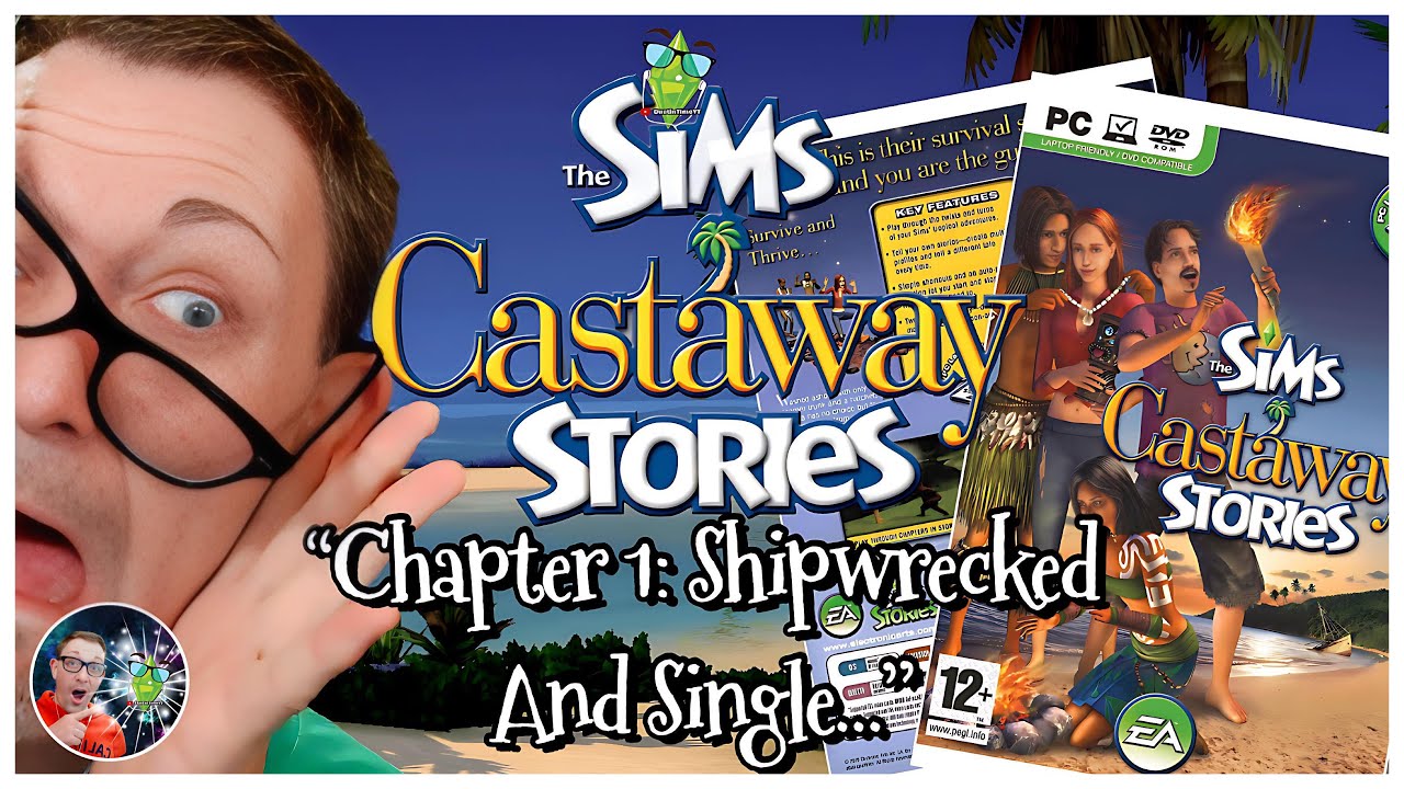 Sims Castaway Stories Ch 1. Shipwrecked & Single #thesims #sims # ...