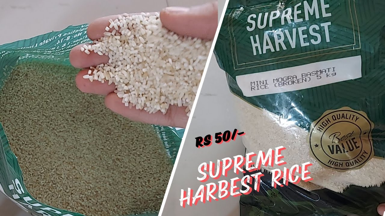 Supreme Harvest Mini Mogra Rice & Recipe in Hindi | Supreme Harvest ...