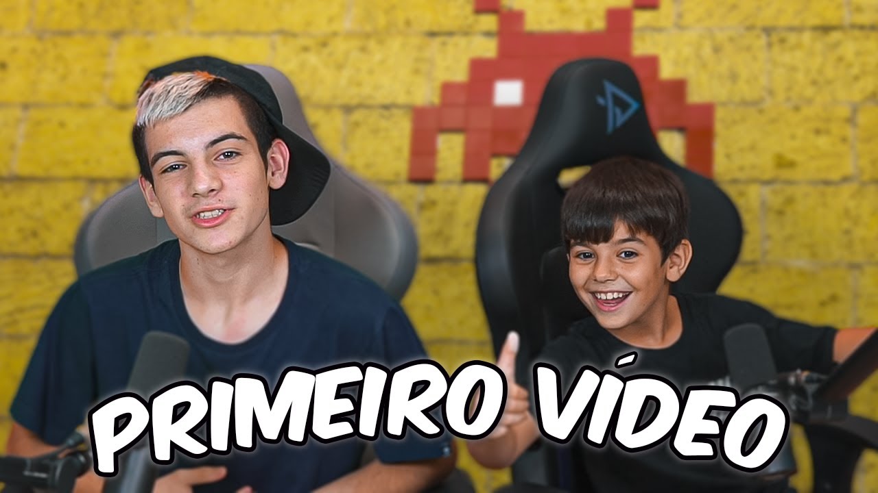 Nosso Primeiro Vídeo Youtube