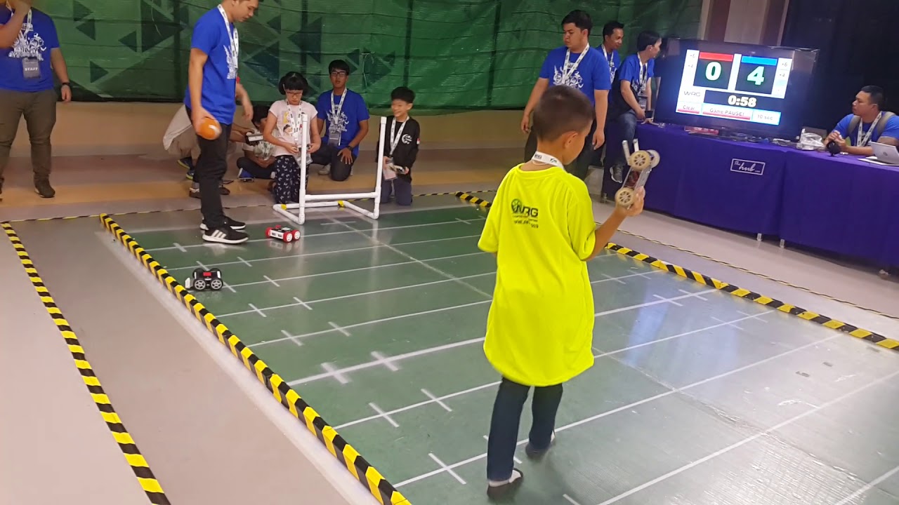 Rugby Robot Ep54;3St Junior;Singapore(Black) X Thai(Yellow); World ...