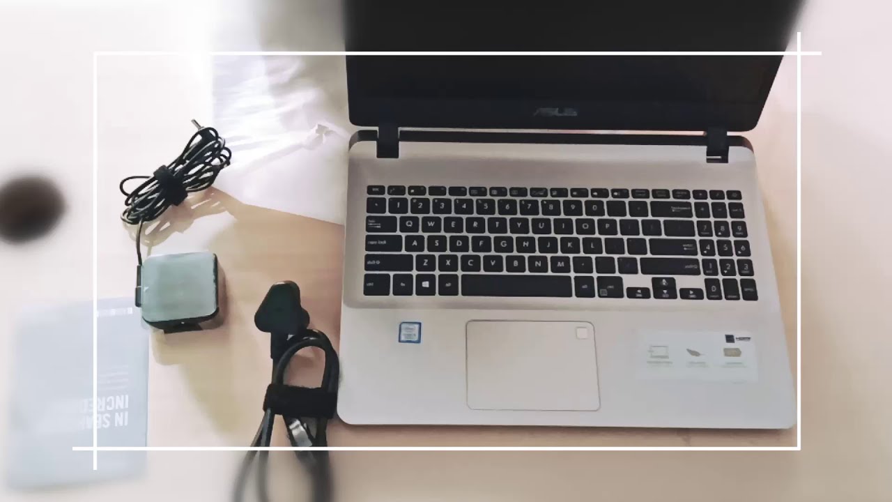 Asus Laptop x507u - YouTube