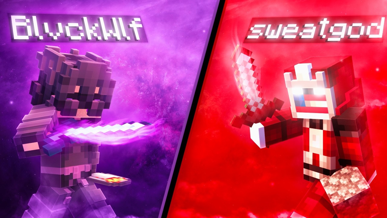 BlvckWlf vs sweatgod | HT2 Shieldless UHC TEST - YouTube