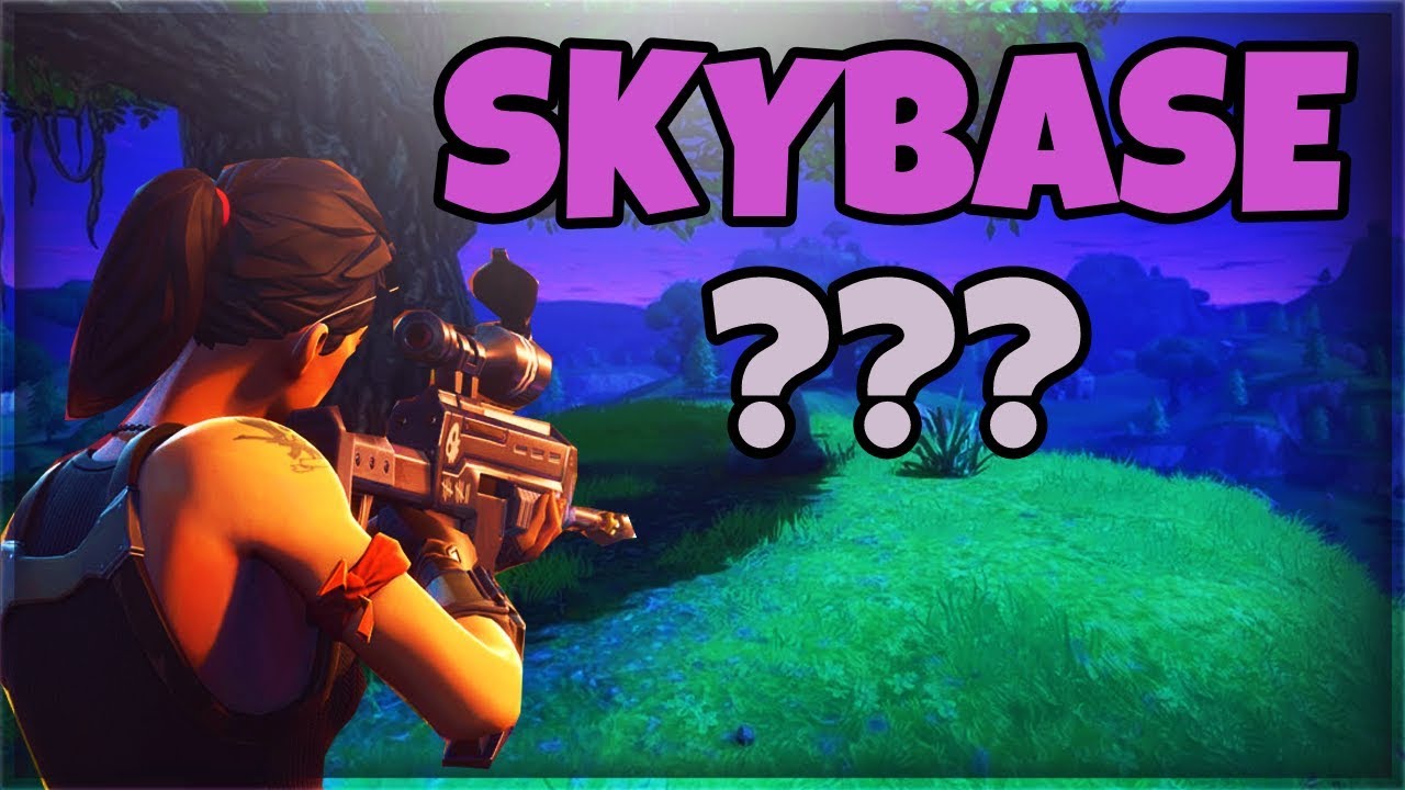 Fortnite | Byla to SKYBASE? - YouTube