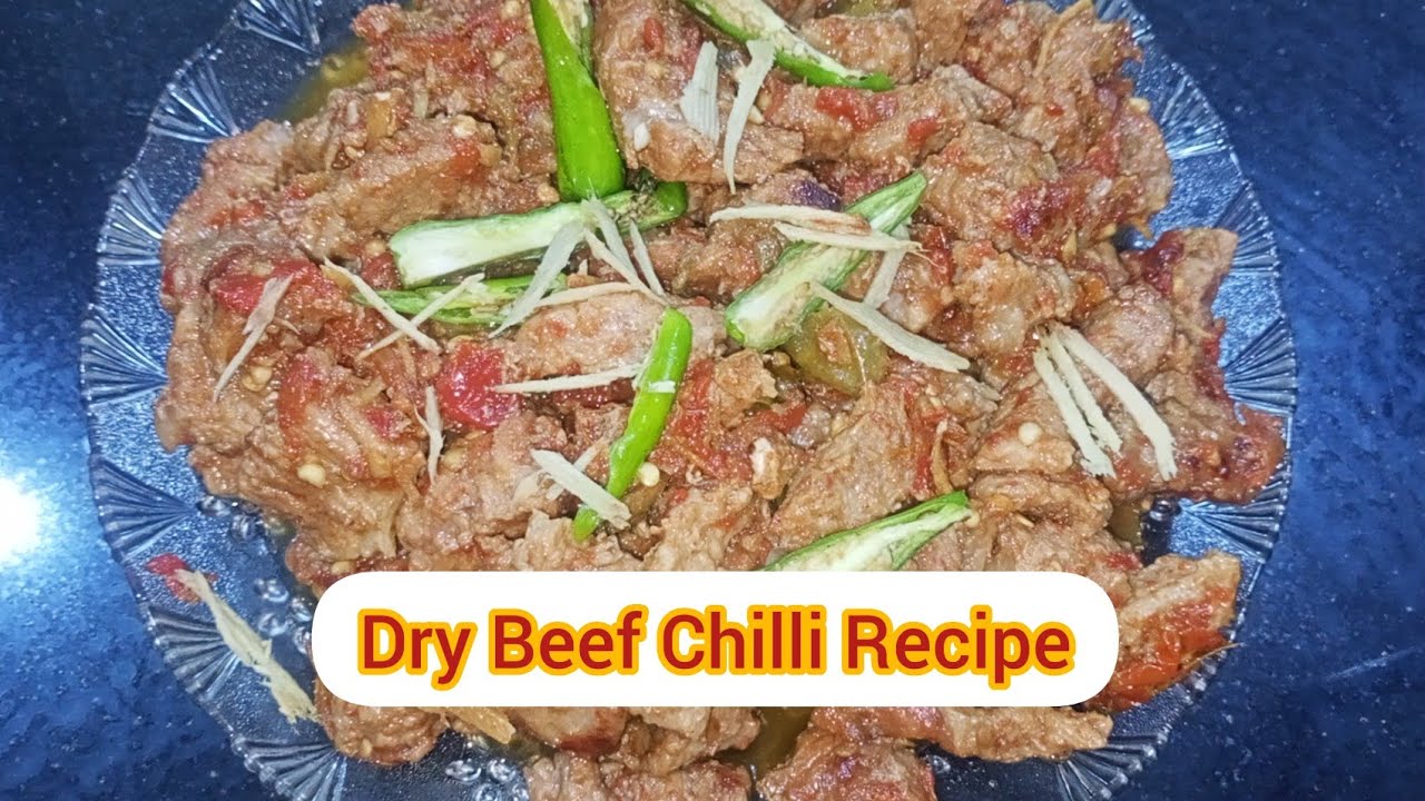 Mom's duty 24/7 || dry beef chilli recipe || pakistani Mom vlogs - YouTube