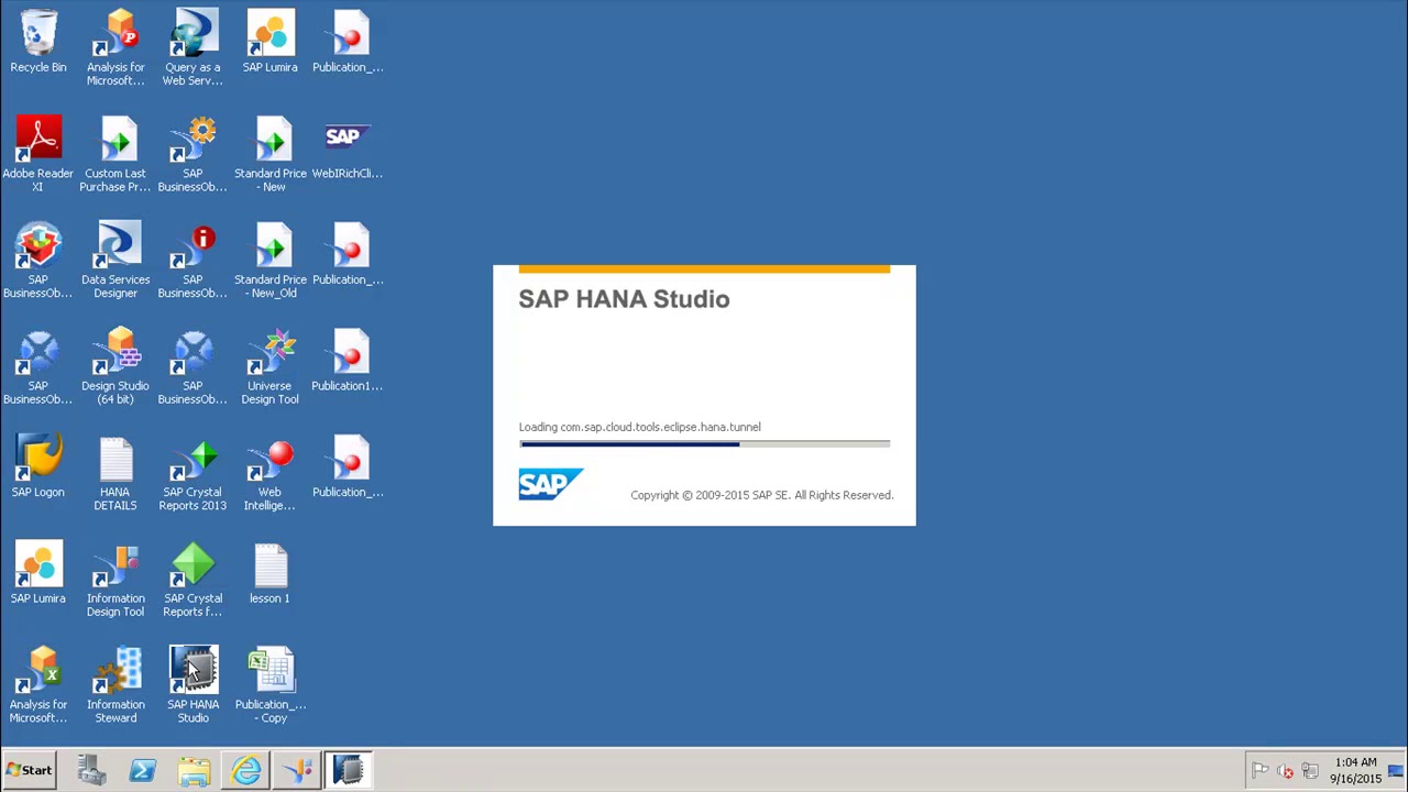 SAP HANA BI Development - HANA Modeling Views - YouTube