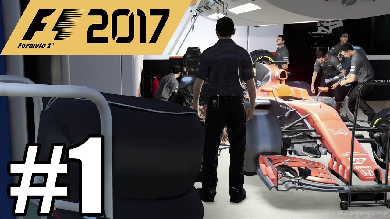 F1 2017 Career Mode Gameplay Walkthrough Part 1 - Australia [ PS4 Pro ...