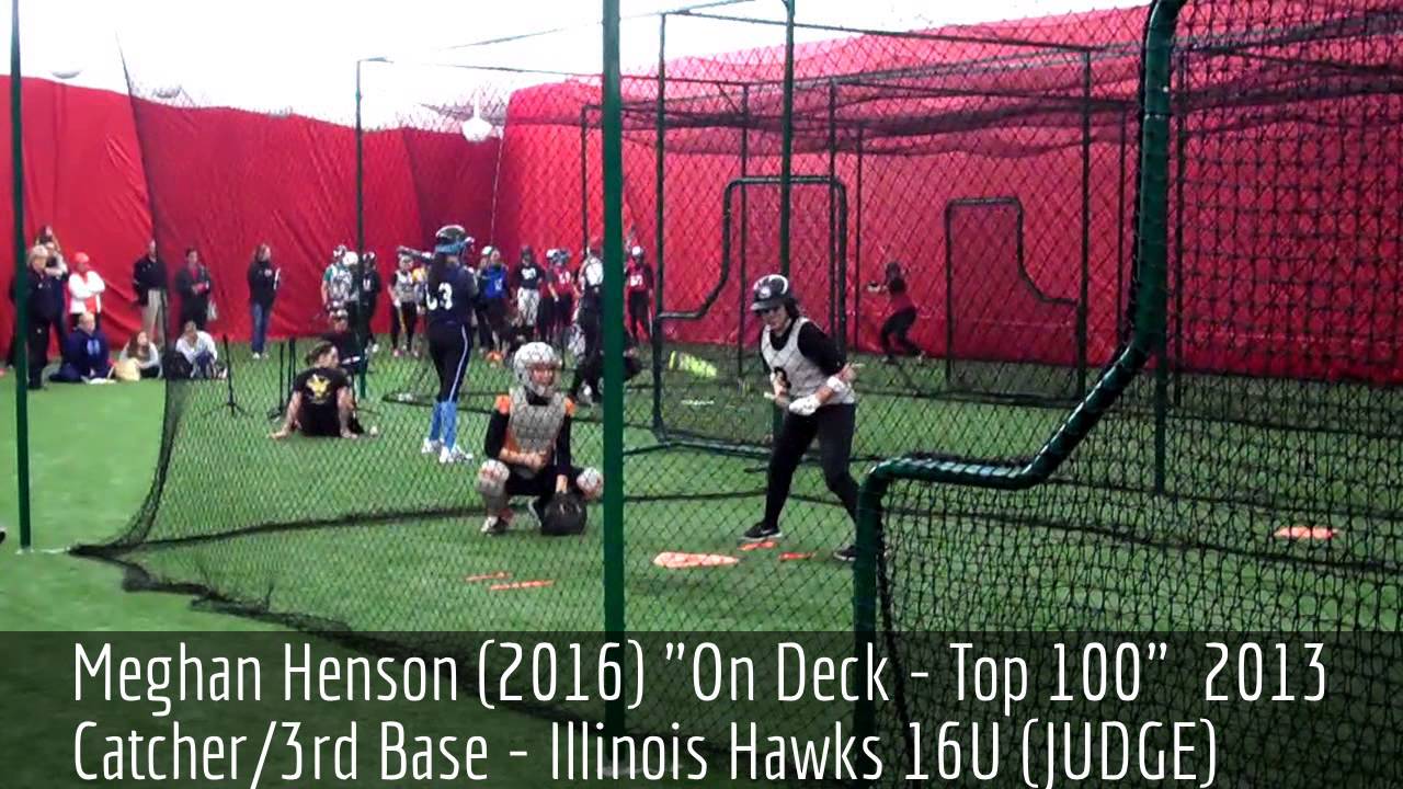 Meghan Henson @ "On Deck - Top 100" Live Hiting - YouTube