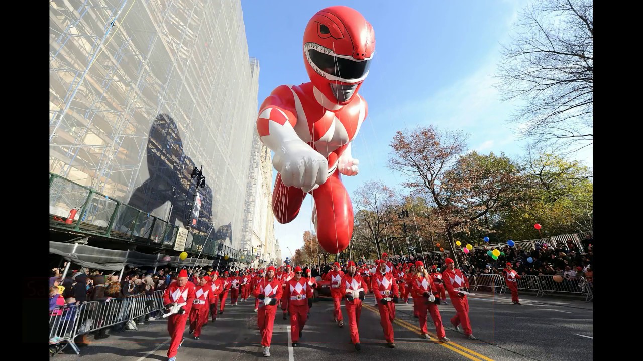 The Lineup For The 1st 1986 Big Balloon Parade - YouTube