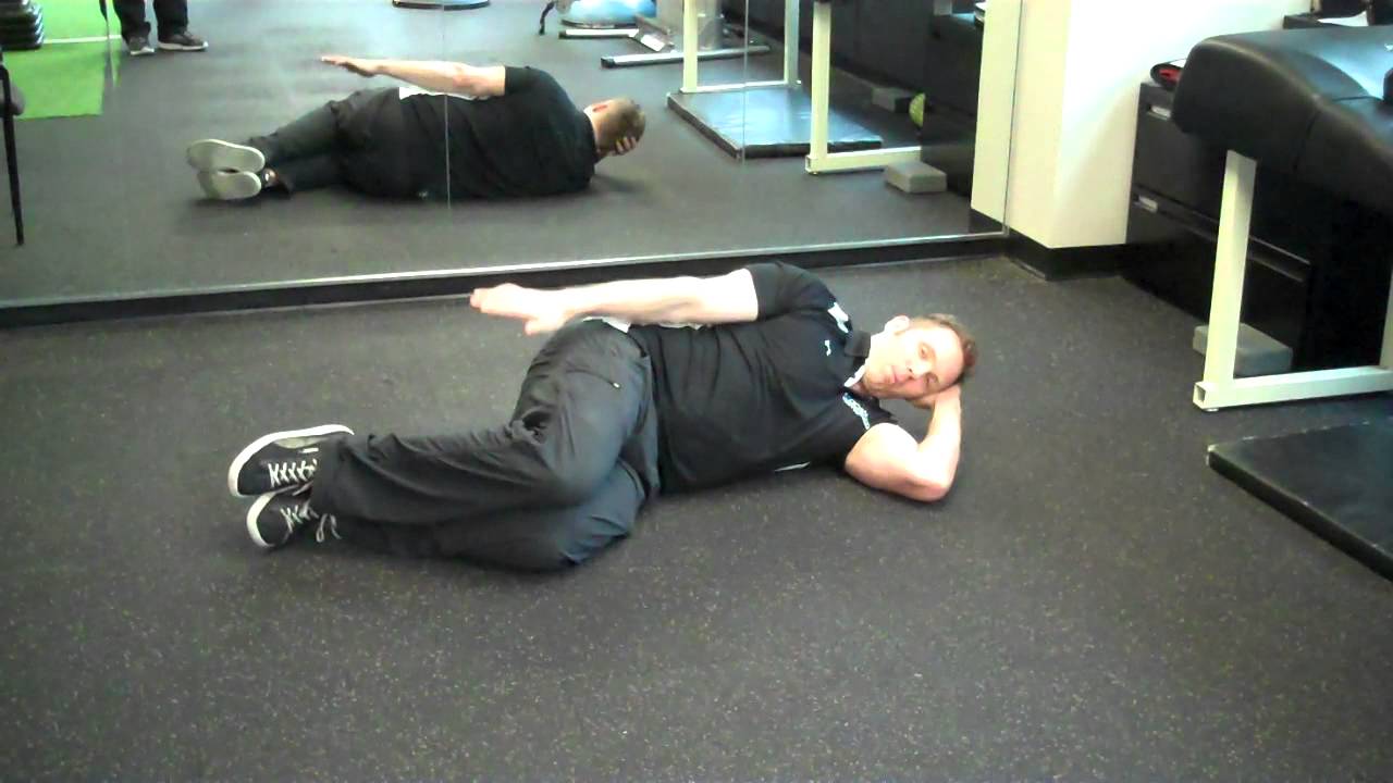 Mermaid Side Crunches - YouTube