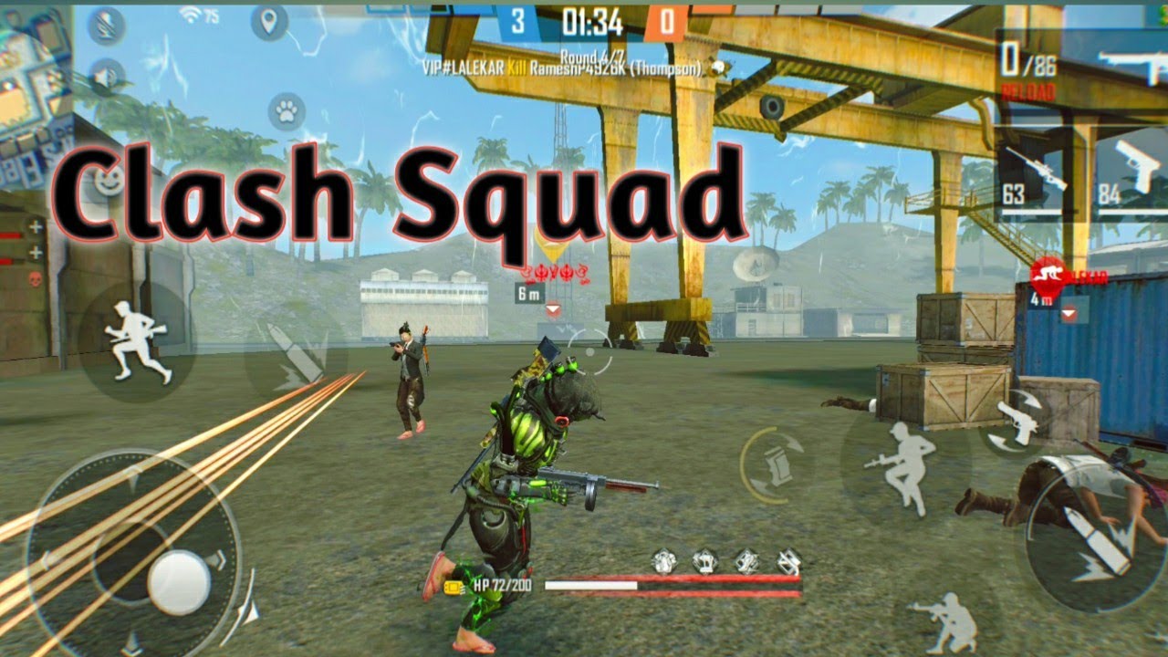 Free fire mobile gameplay Clash squad [free fire gaming]FFG - YouTube