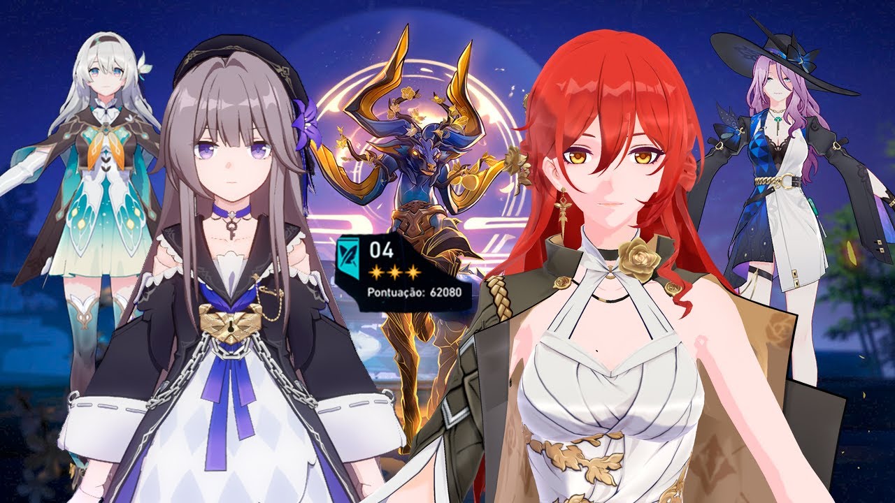 【HSR】NEW 2.3 Pure Fiction 4 - E0S1 Firefly Herta Duo DPS x E0S0 Jade ...