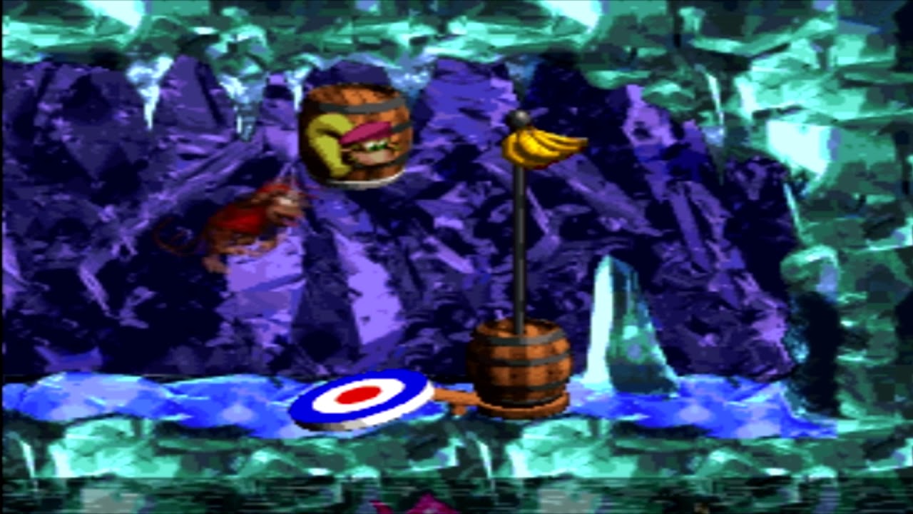 Donkey Kong Country 2 - SNES Gameplay Walkthrough ( World 6-4 Clappers ...