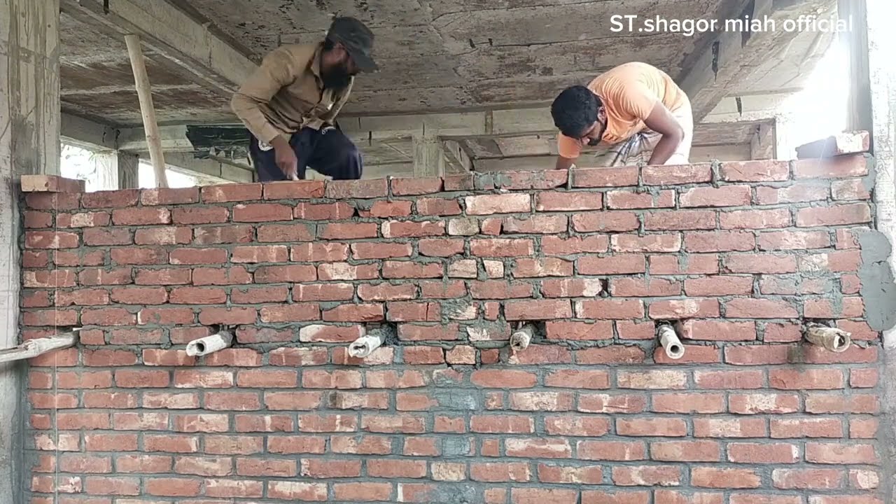 Brickwall Construction_Techniques of Linte Level Brickwall Perfect ...