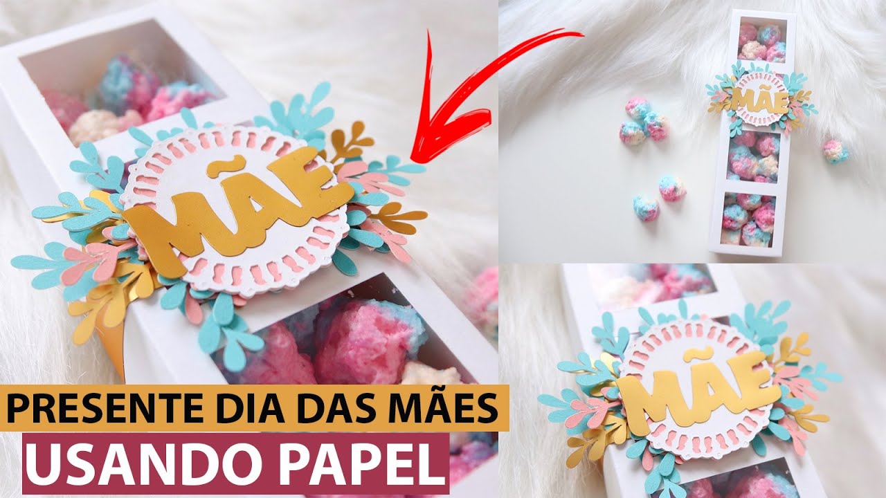 como-fazer-presente-dia-das-m-es-usando-papel-youtube