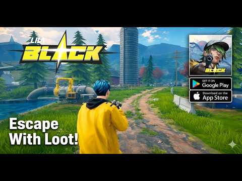 BLACK: Extraction Raiders Gameplay – Intense PvPvE Shooter on Mobile (Android & iOS)