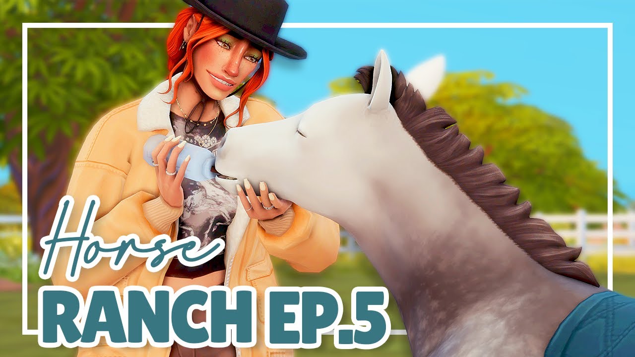 RESCUING A Horsie & Farm Reno!! 🐎 | Ep. 5 | Lets Play The Sims 4 Horse ...