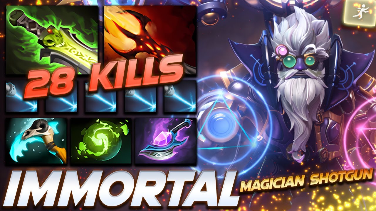 TINKER MAGIC SHOTGUN - Dota 2 Pro Gameplay [Watch & Learn] - YouTube