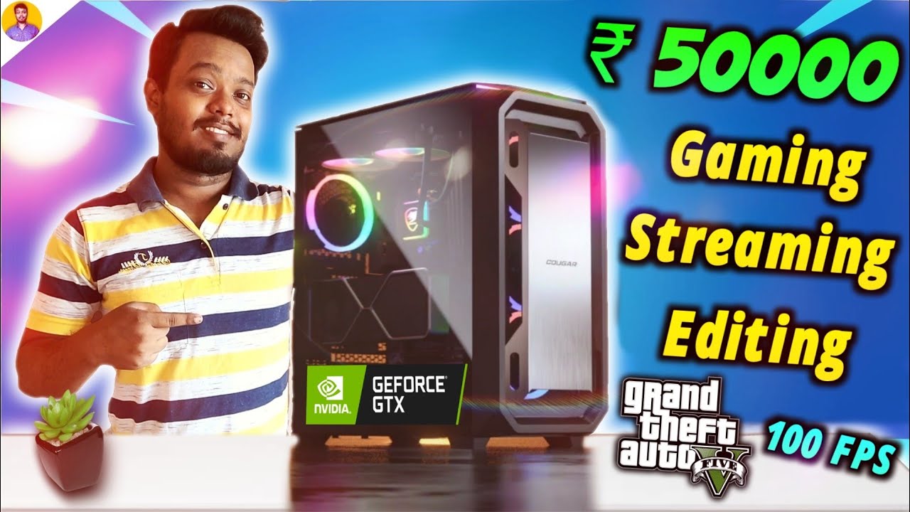 Under 50000 PC Build For Gaming And Streaming 2021 | PC Build Under ...