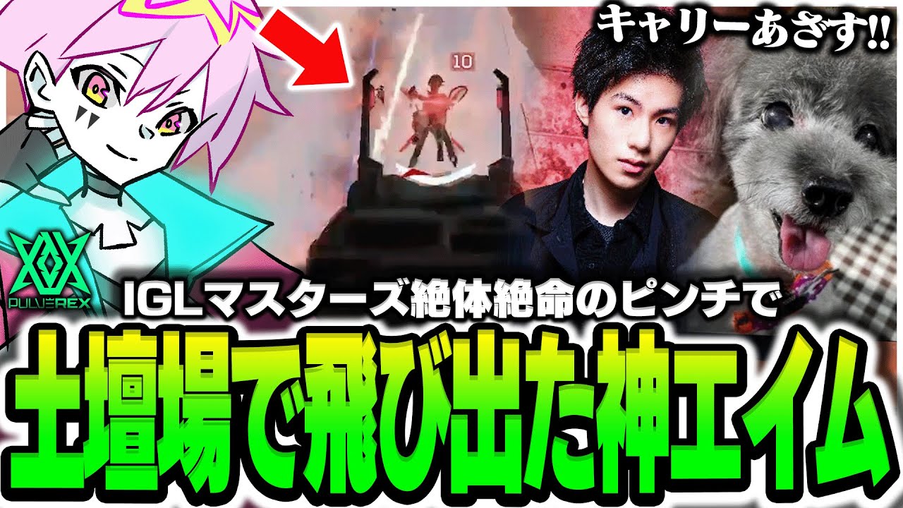 IGLマスターズで残されたFtyanが最終円で魅せた神エイムにMia.Kも驚愕！？【APEX/PULVEREX/Ftyan/MiaK / NefuDoll】 - YouTube