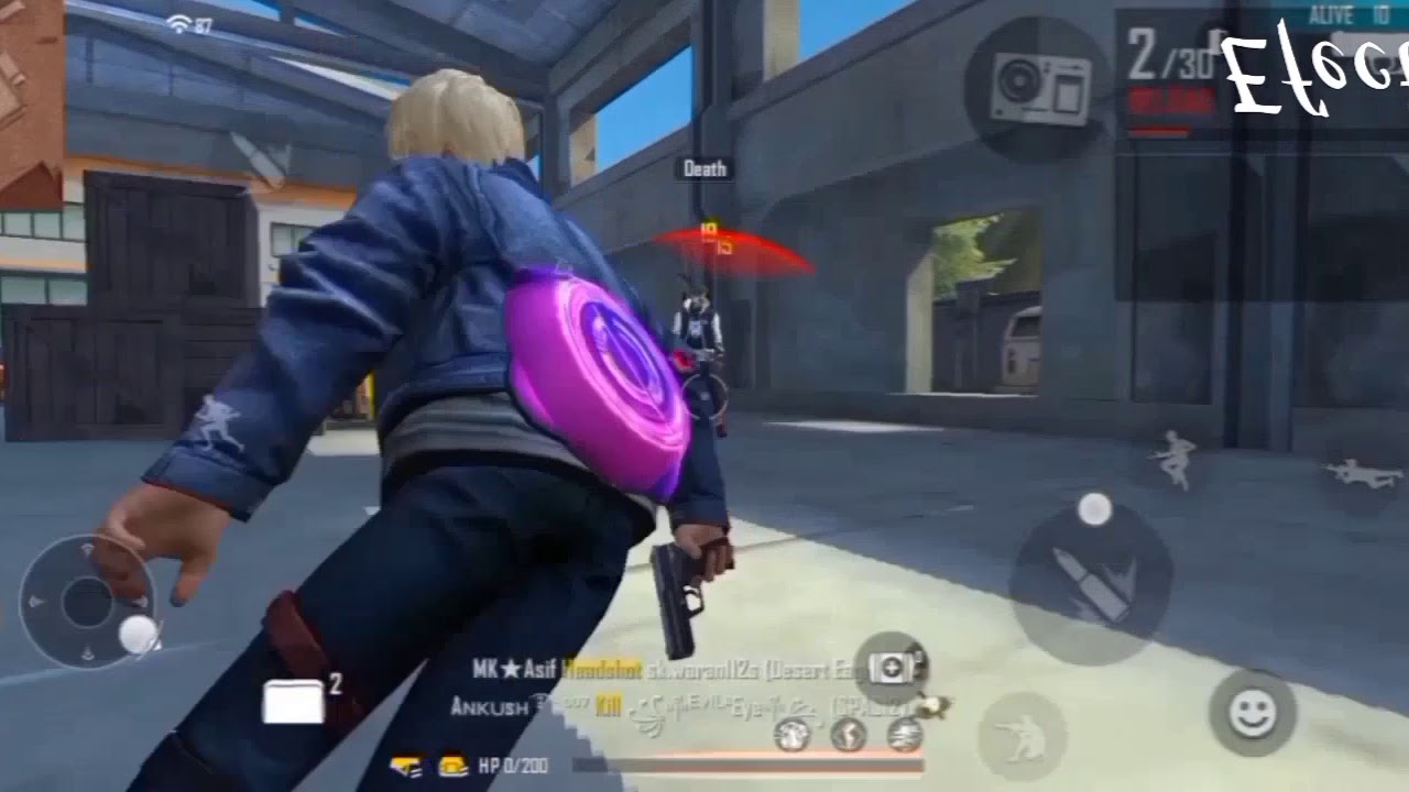 How to use USP pistol in free fire - YouTube