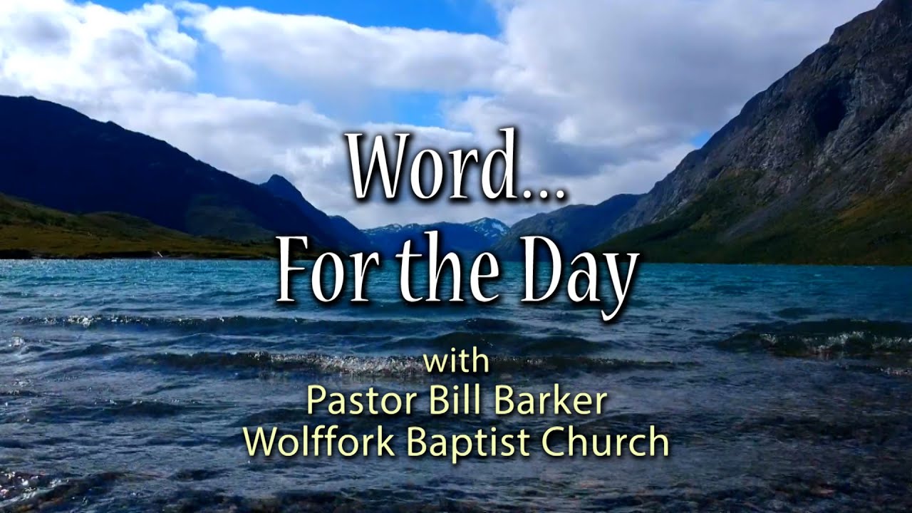 Word for the Day February 09 - YouTube