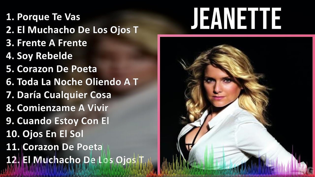 Jeanette 2024 MIX Las Mejores Canciones - Porque Te Vas, El Muchacho De ...