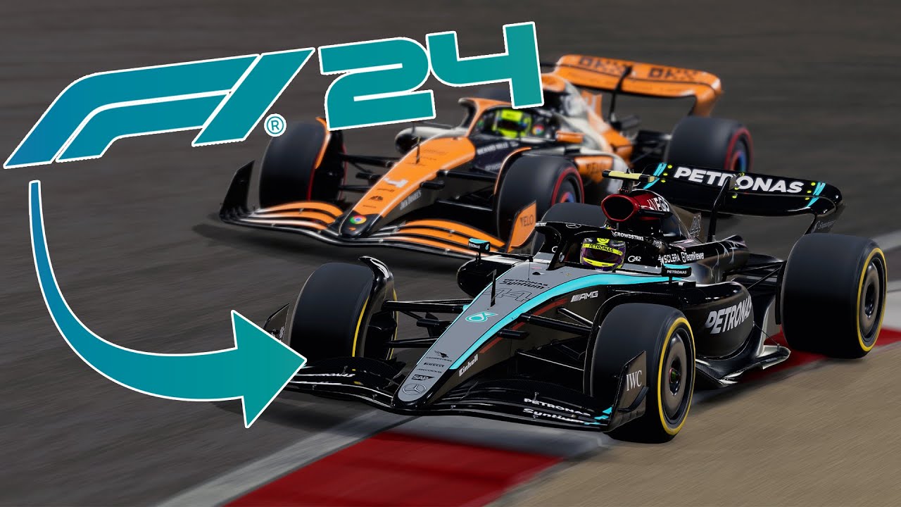F1 24 Season Mod Preview | Lewis Hamilton's Mercedes W15 - YouTube