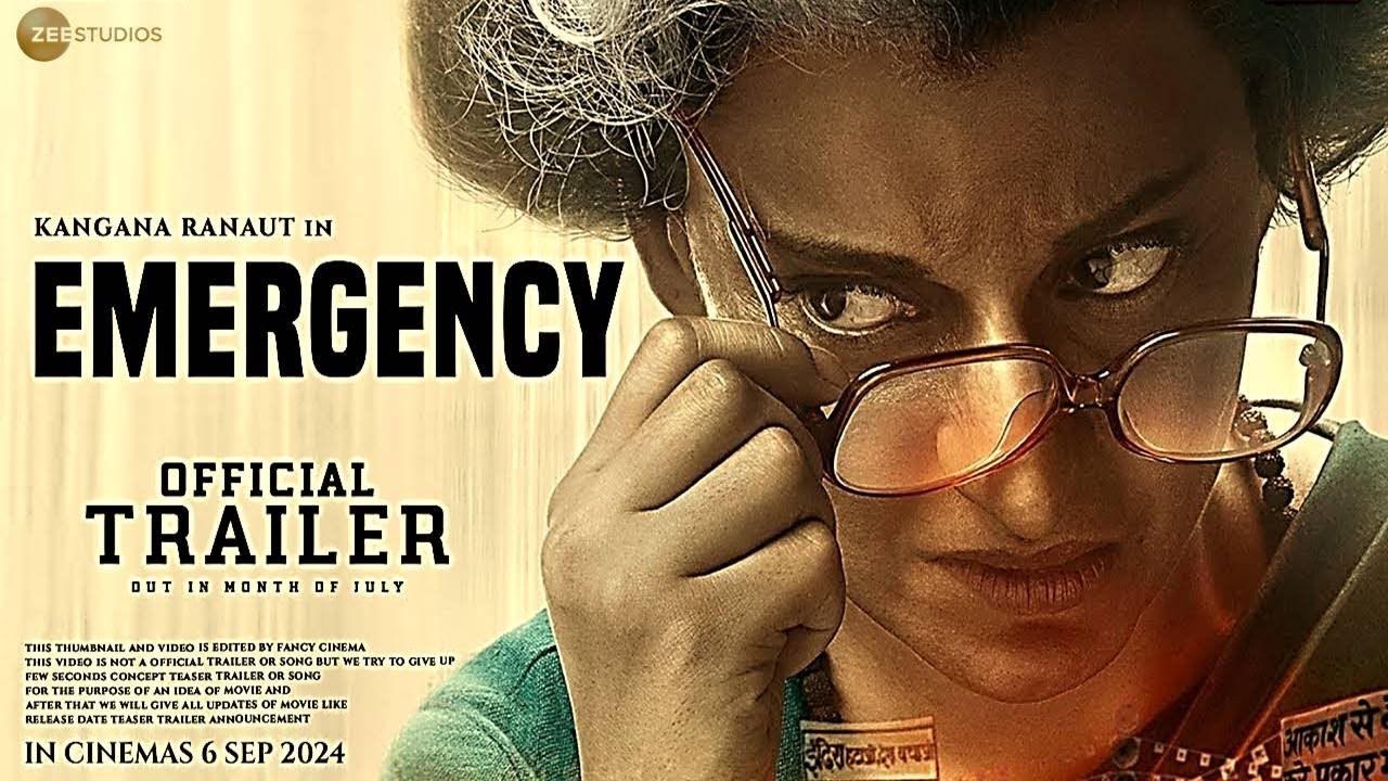 Emergency Movie Trailer - Announcement | Kangana Ranaut | Anupam Kher ...