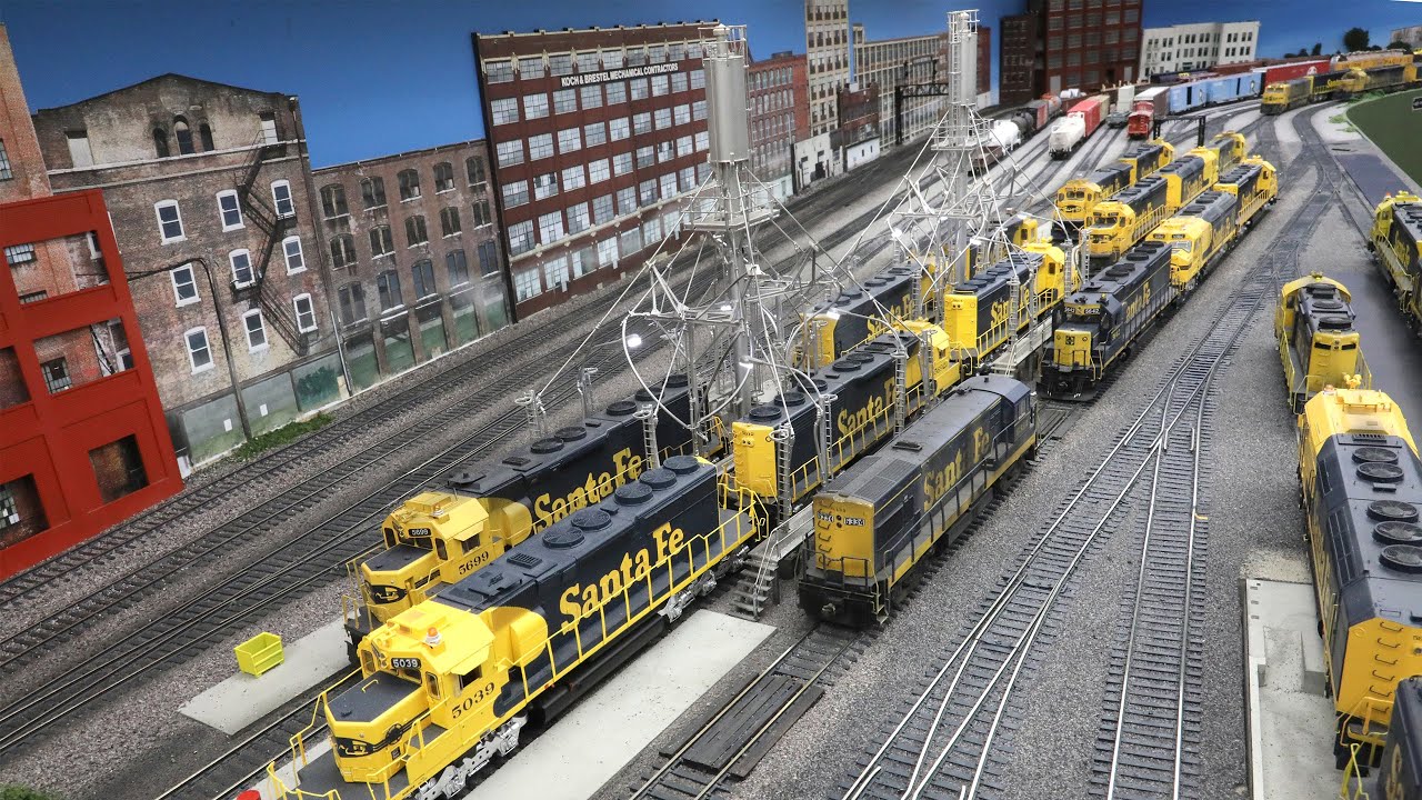 Free Live Workshop: How to Create A Large Locomotive Servicing Facility ...