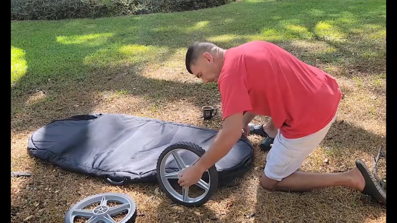 Assembling Efoil Cart for Waydoo. The EfoilSolution.com trolly will fit ...