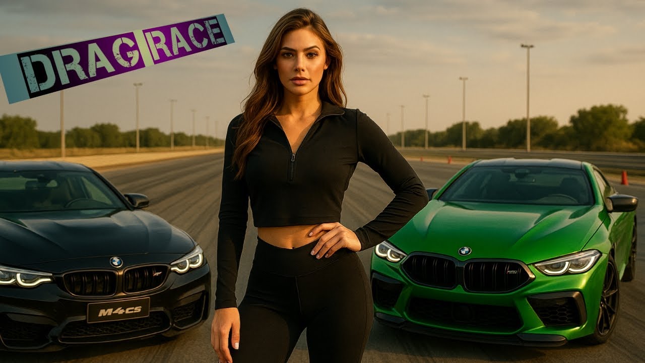 Drag Race BMW M4 CS & BMW M8 | sound 🔥| - YouTube