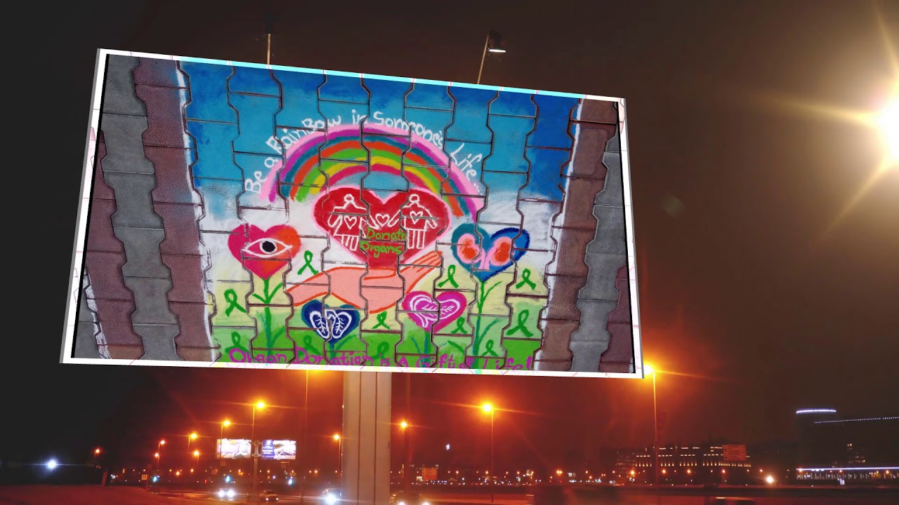 Slideshow on a Billboard (Video Background) - YouTube