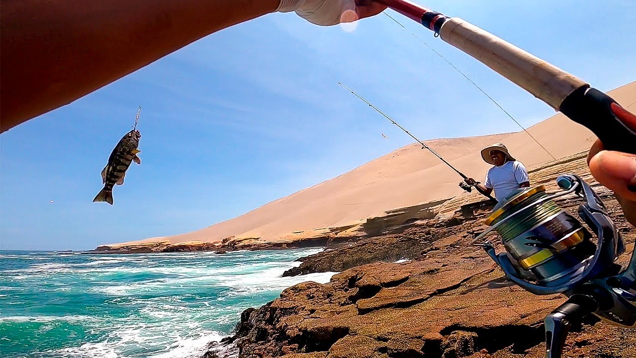 Una de las mejores técnicas de pesca con caña. // The slow jigging ...