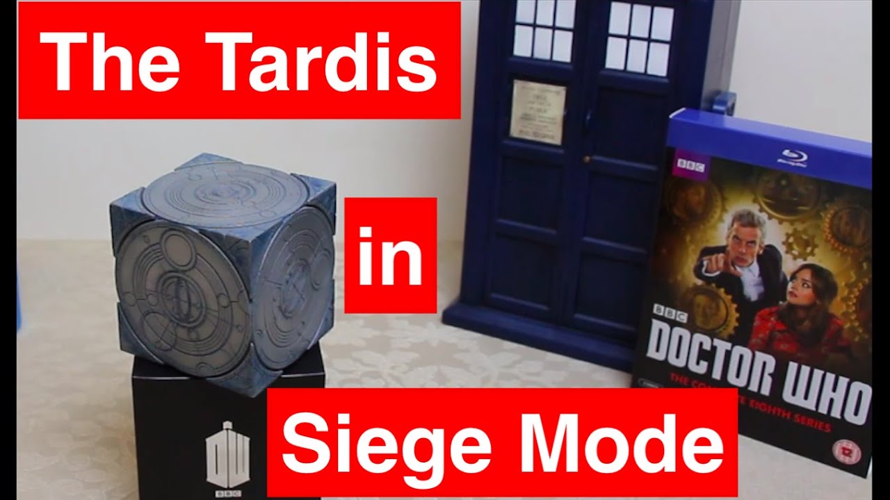 Doctor Who - The Tardis 'SIEGE MODE' Cube by RubberToe Replicas - Close ...