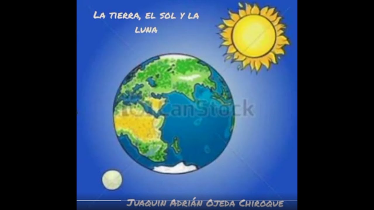 La tierra, el sol y la luna. Colegio PDL - YouTube