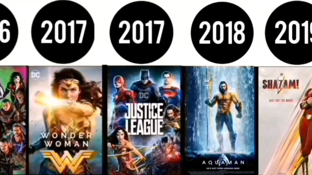 Dceu all movie list in order complete dceu movie list #dceu #movie # ...