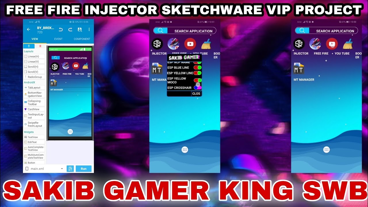 @SGKVERSE FREE FIRE INJECTOR SKETCHWARE VIP SWB PROJECT #trending # ...